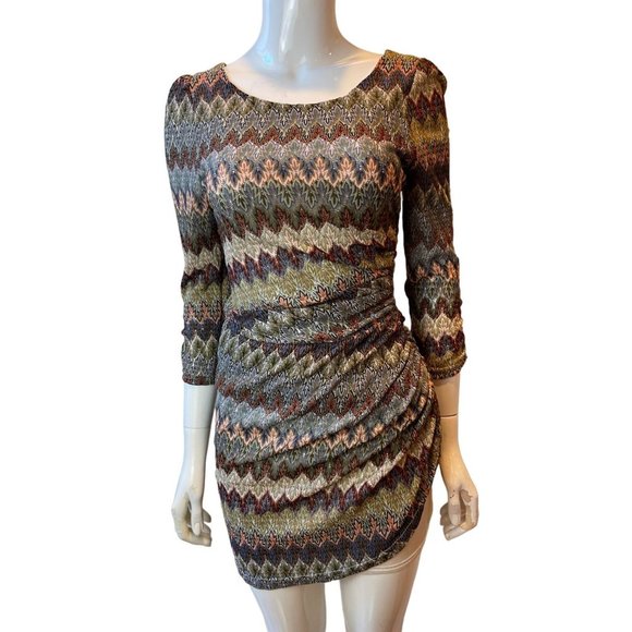 Akira Chicago | Dresses | Akira Chicago Womens Geometric Bodycon Dress ...